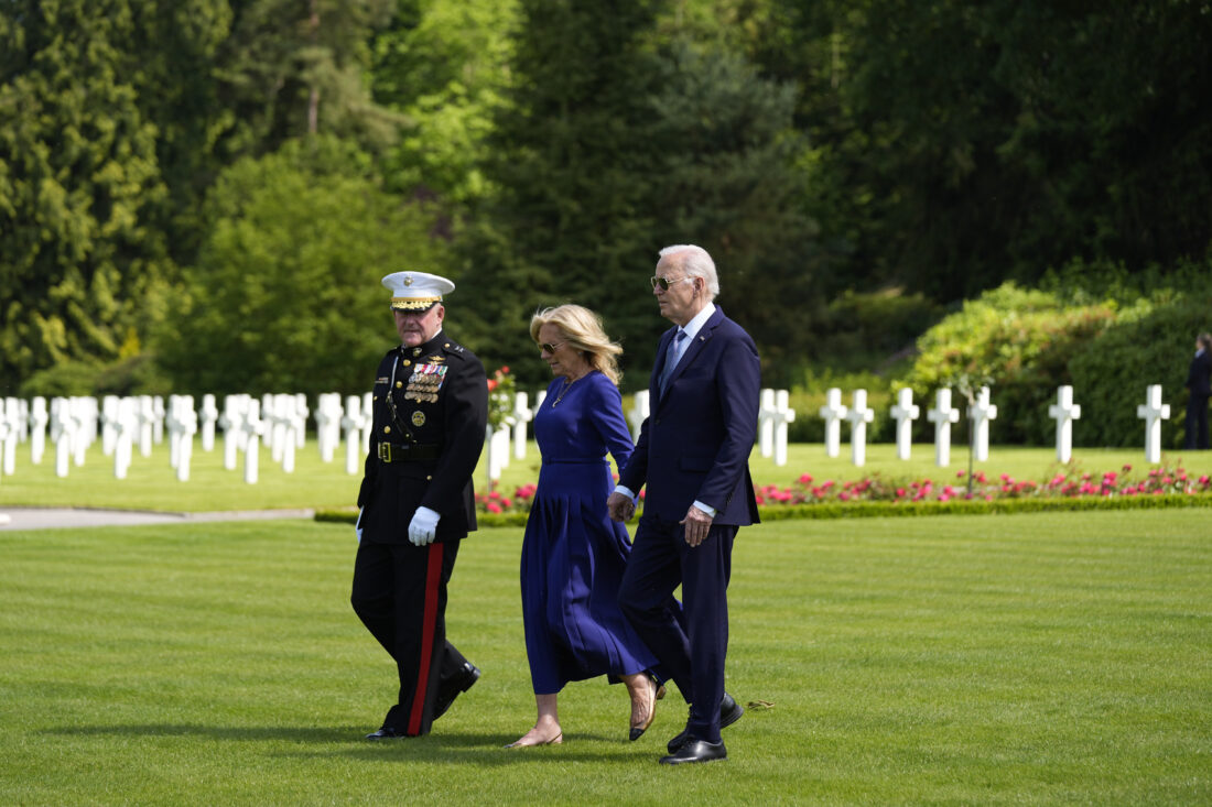 Biden honors U.S. war dead with cemetery visit ending French trip ...